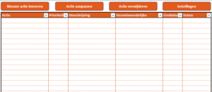 Actielijst in Excel | Download gratis! - Ter Zake Excel